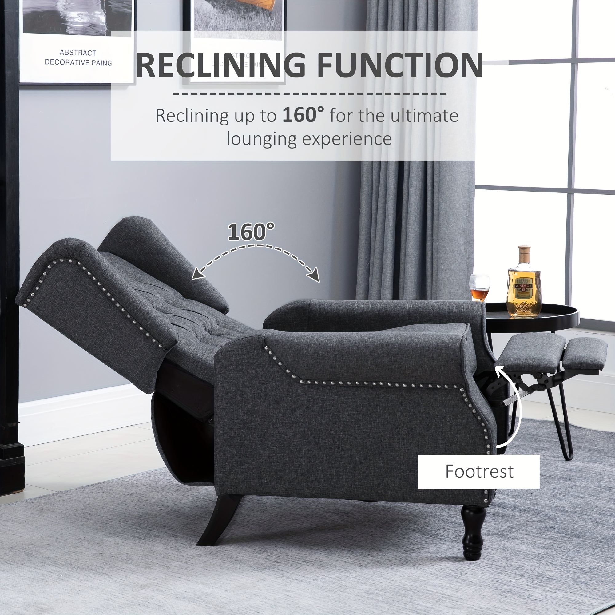 recliners chairs sold on Temu United States