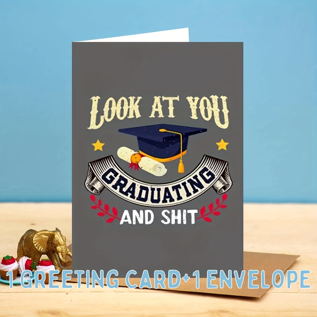 Funny Graduation Card Graduation Cards College Graduation - Temu