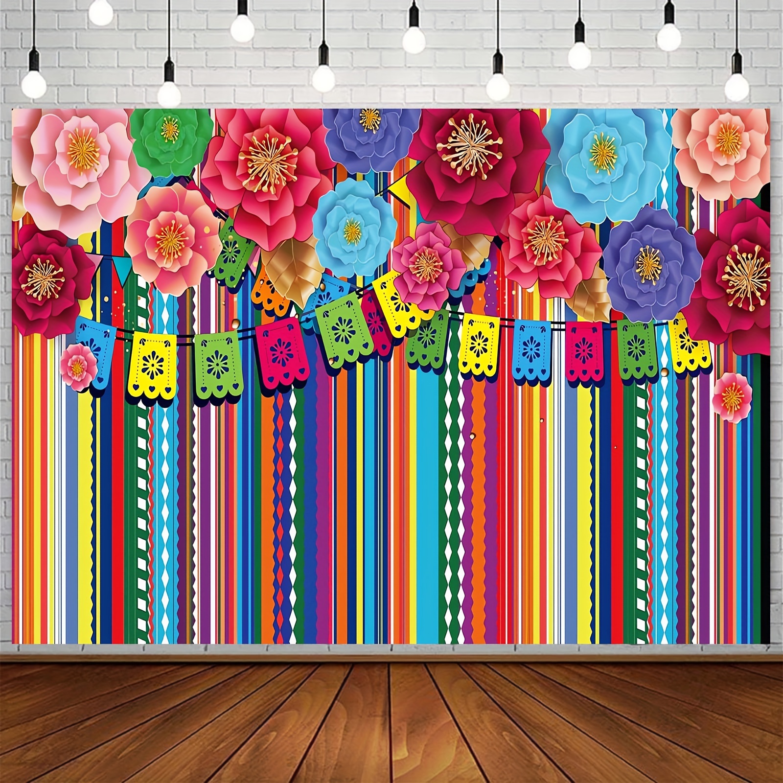 Mexican Party Decorations Mexican Theme Backdrop Fiesta - Temu