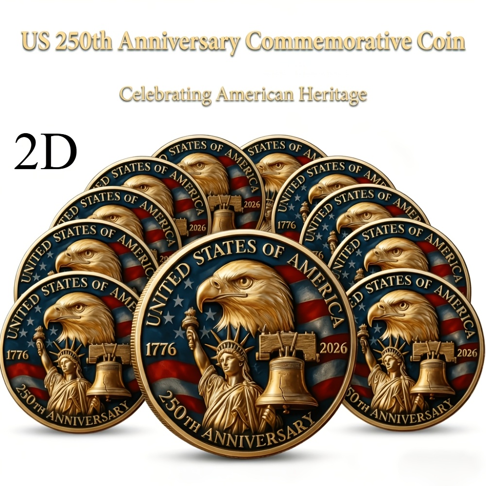 challenge coin collection sold on Temu United States