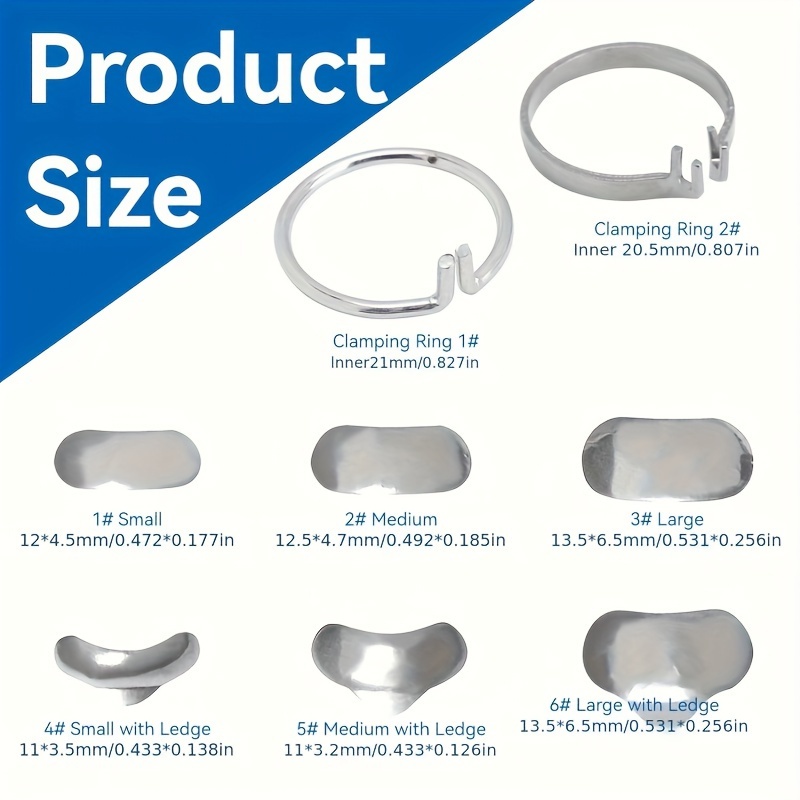 Professional Dental Segmented Profile Washers 2 Rings 40 - Temu