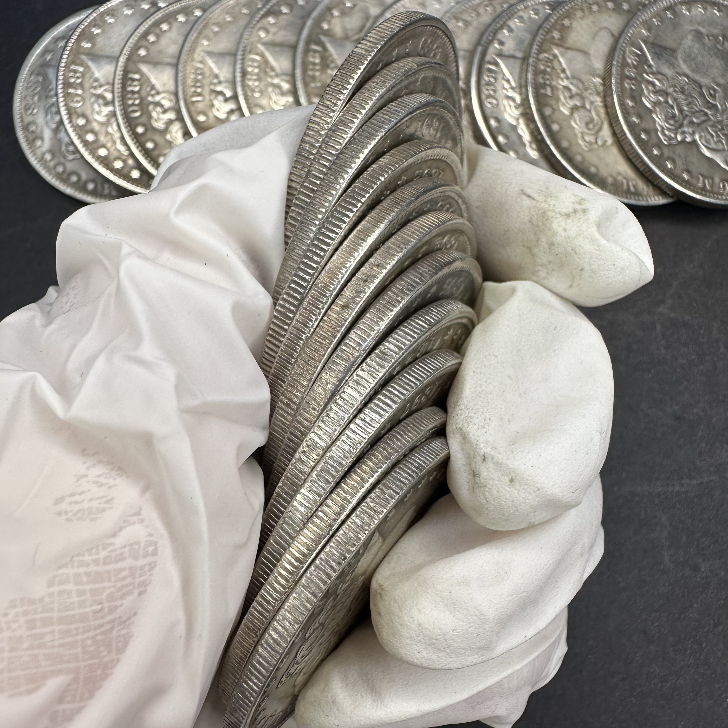 Vintage Morgan Replica Coin Set 1878 1899 Perfect Collectors - Temu