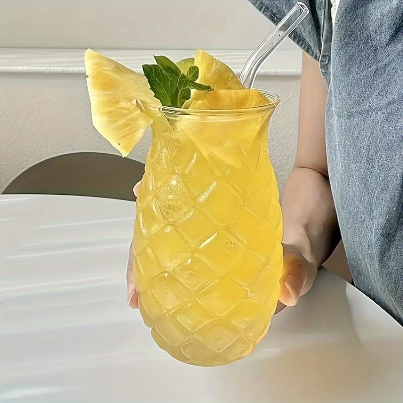 Pineapple shaped Cocktail Glass Set Transparent Perfect Bars - Temu