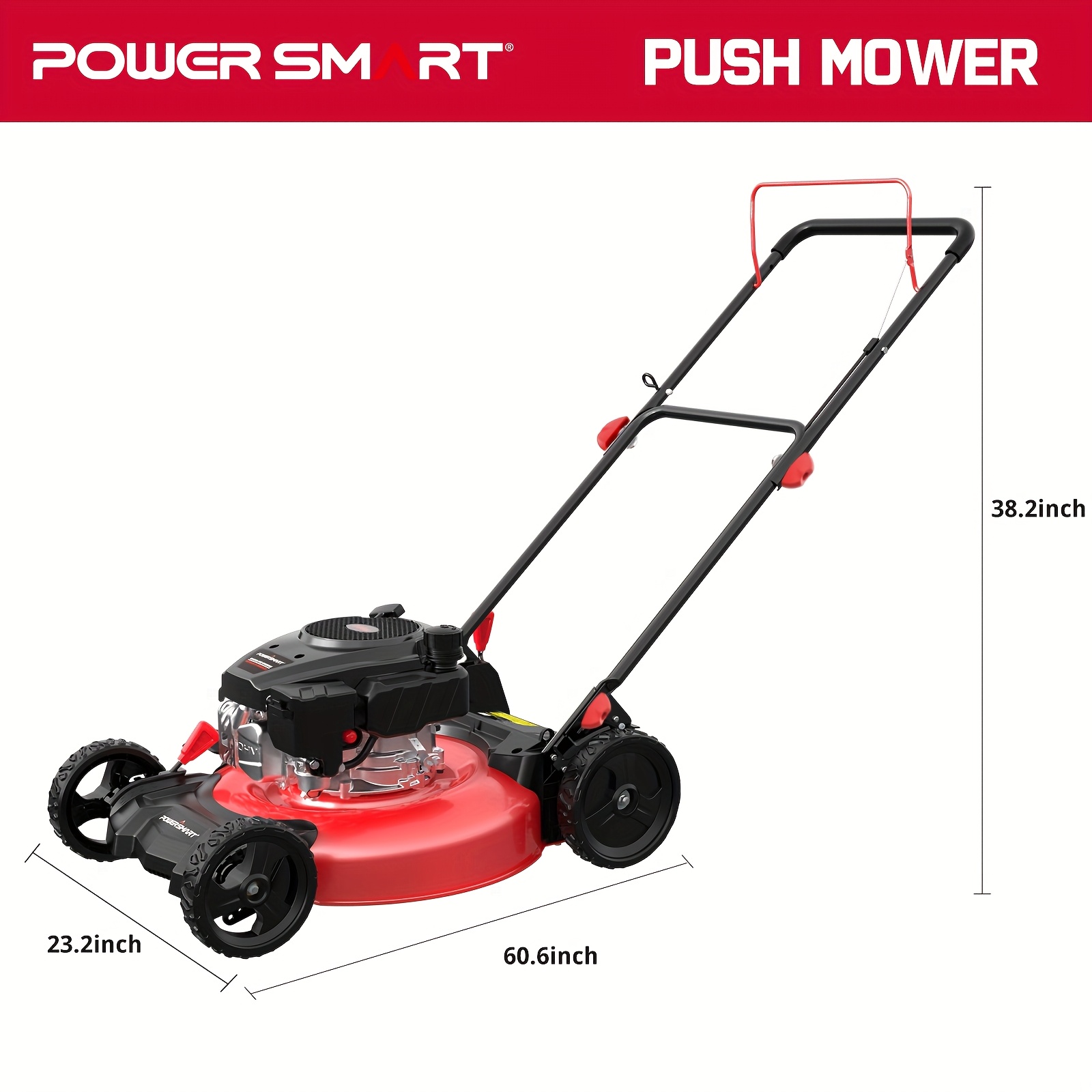 lawn mowers sold on Temu United States