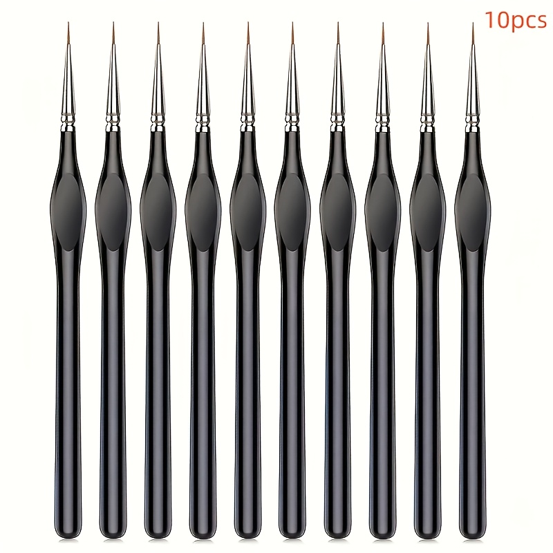 paint brushes for miniatures sold on Temu United States