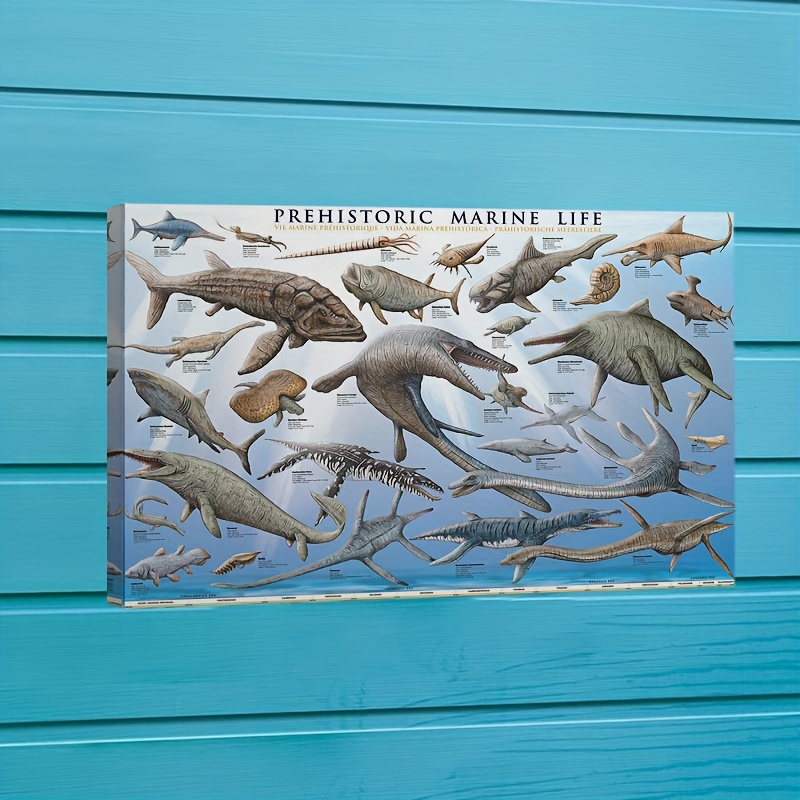 Prehistoric Marine Life Poster