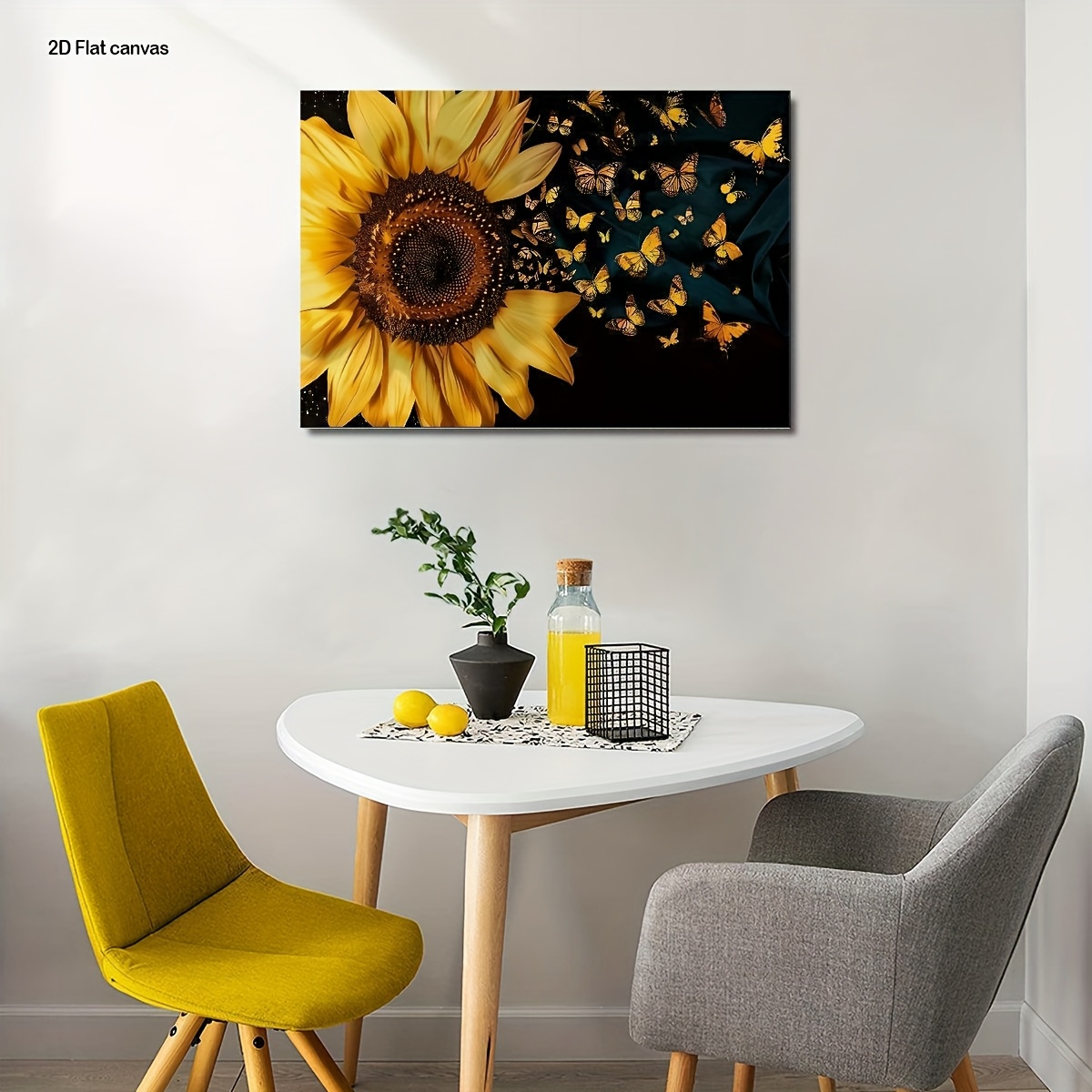 sunflower picture sold on Temu United States