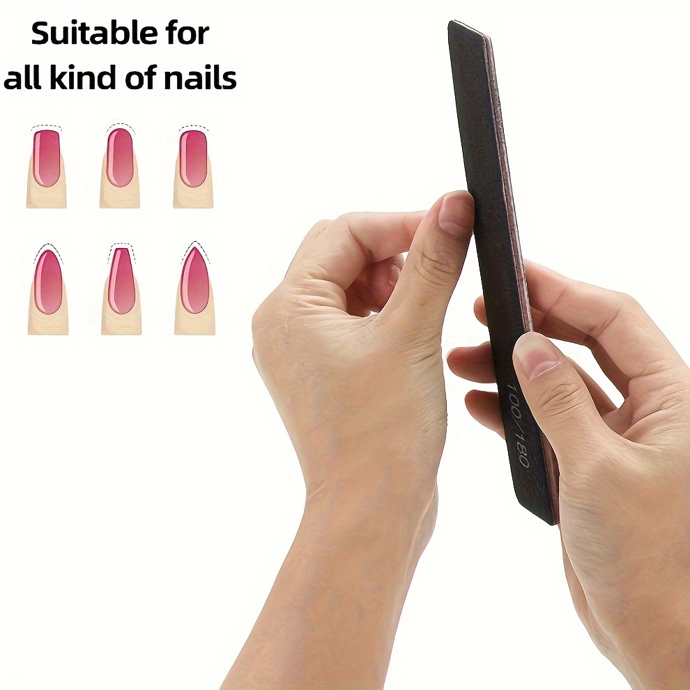 Professional Washable Double sided Nail Files /180 Grit - Temu