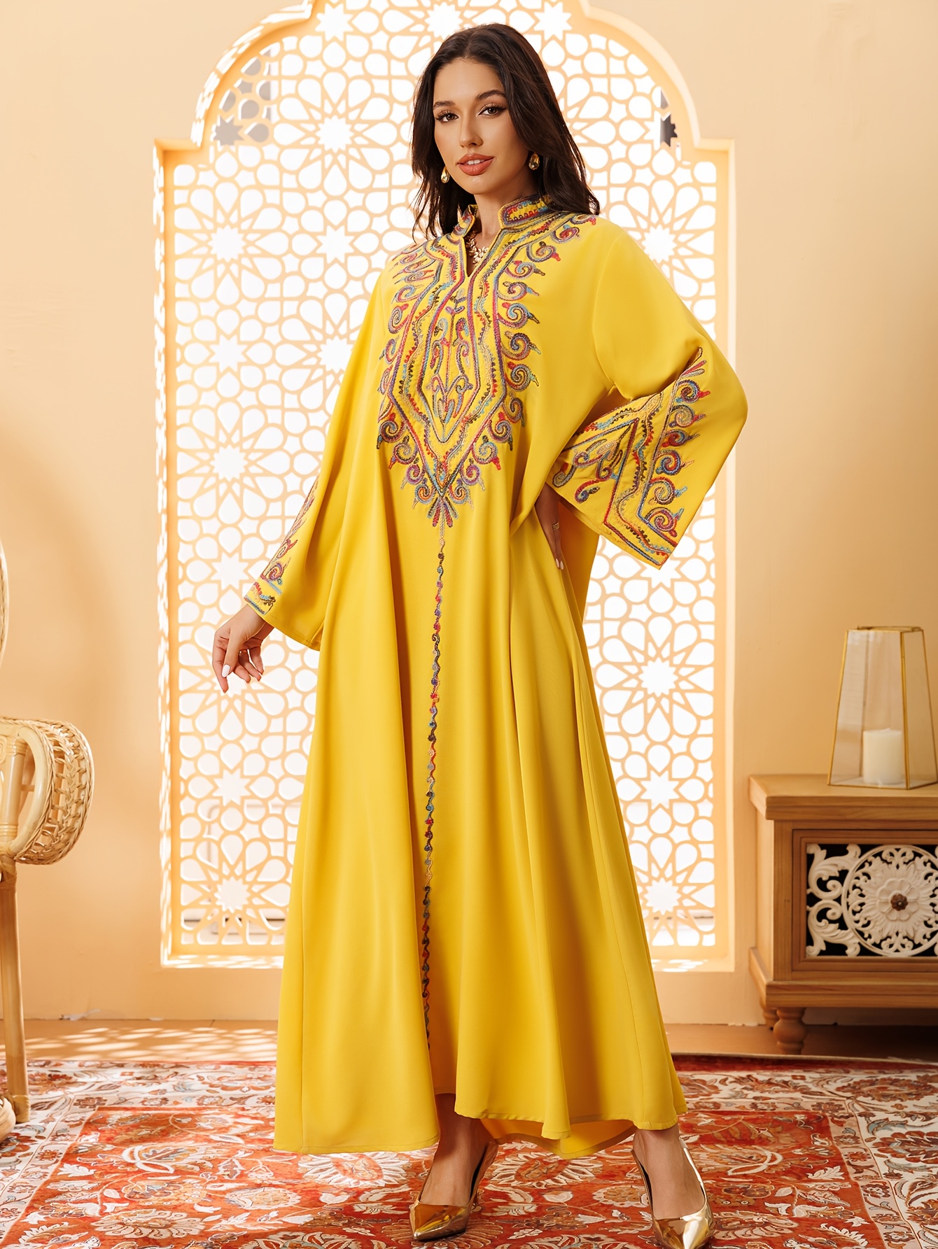 jalabiya dress sold on Temu United States