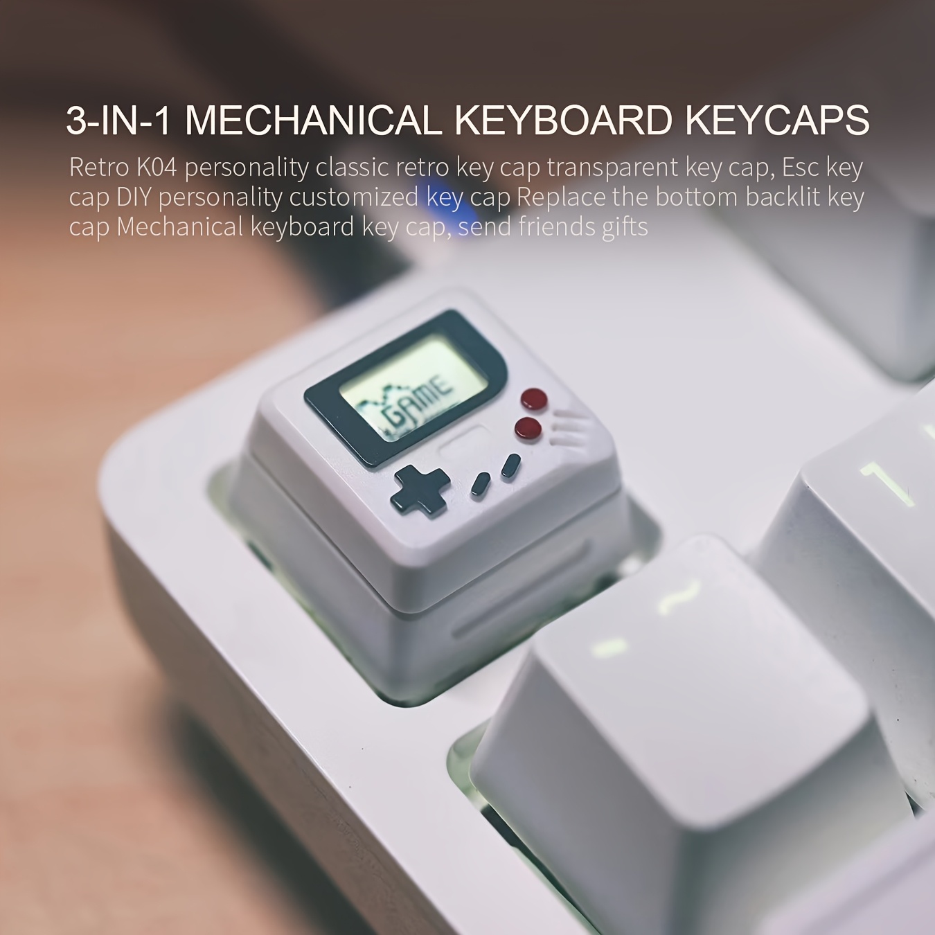 Typing Game with Our Premium Keys & Caps - Temu