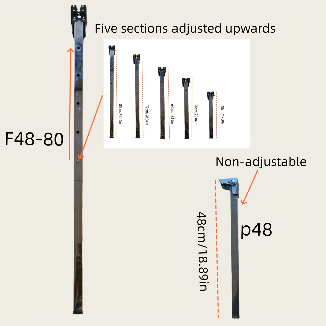 folding table leg hardware sold on Temu Canada