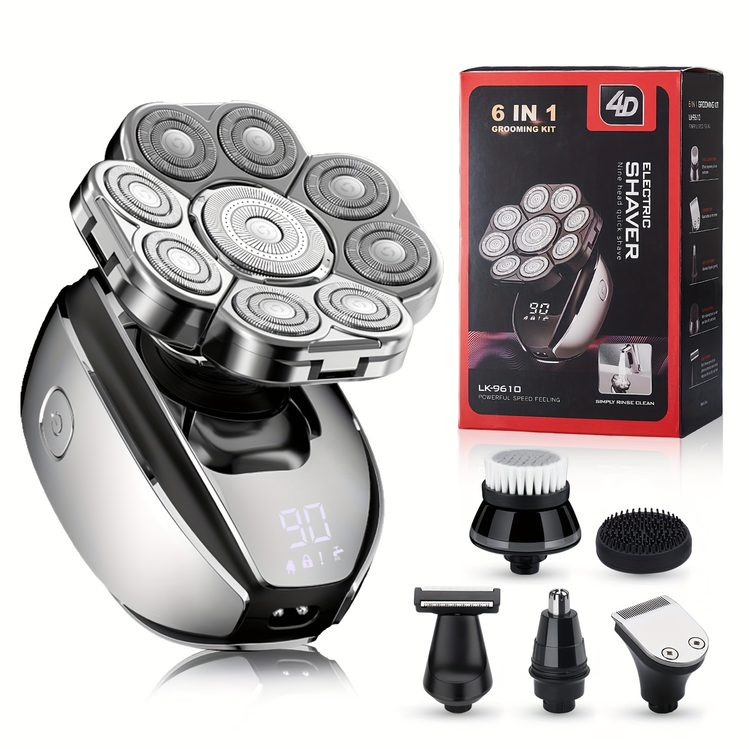 electric shavers sold on Temu United States