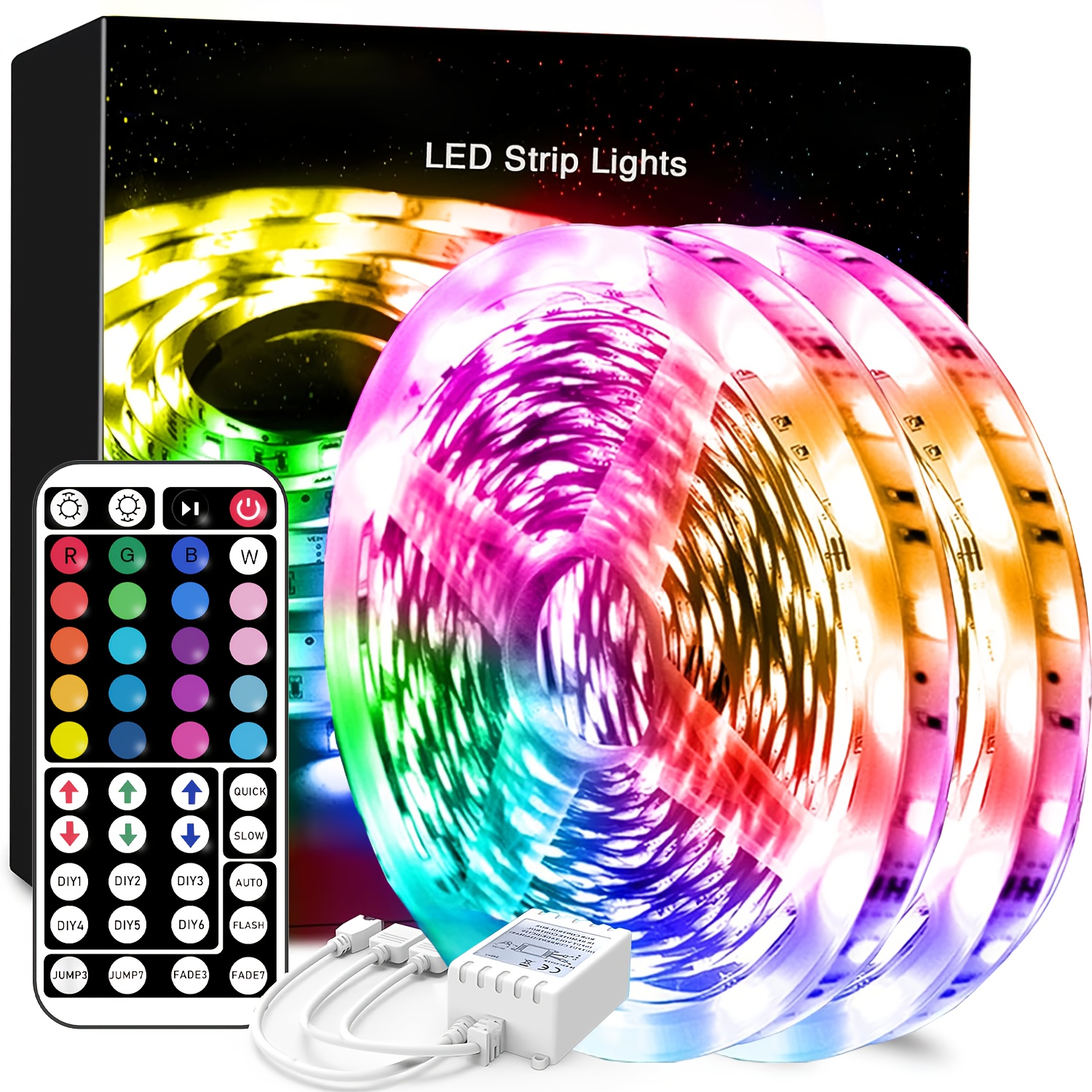 led lights sold on Temu United States