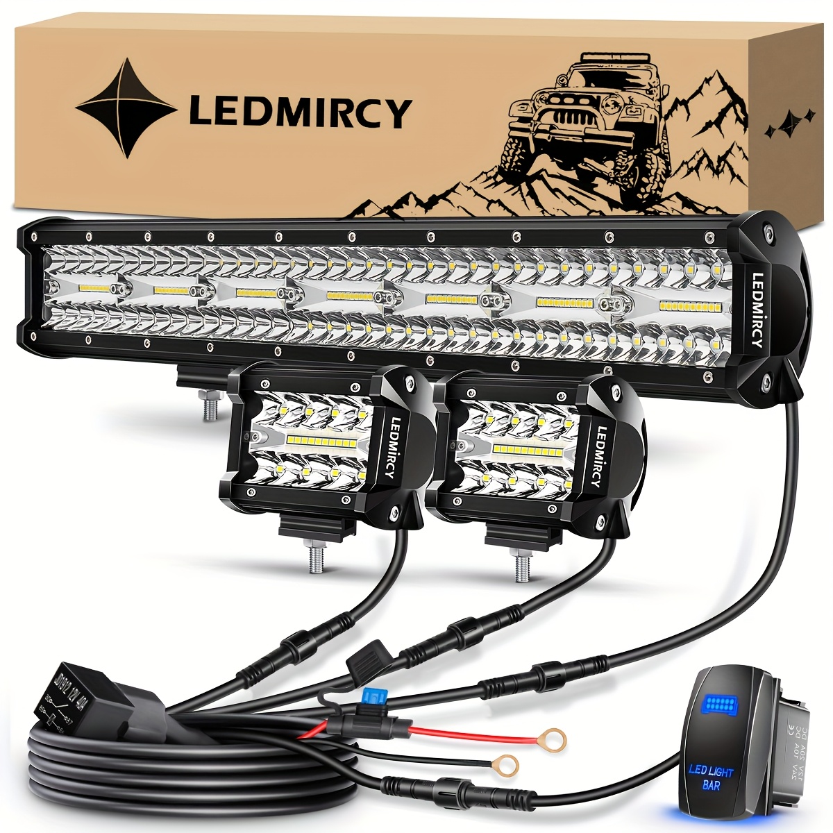 led bar light sold on Temu United States