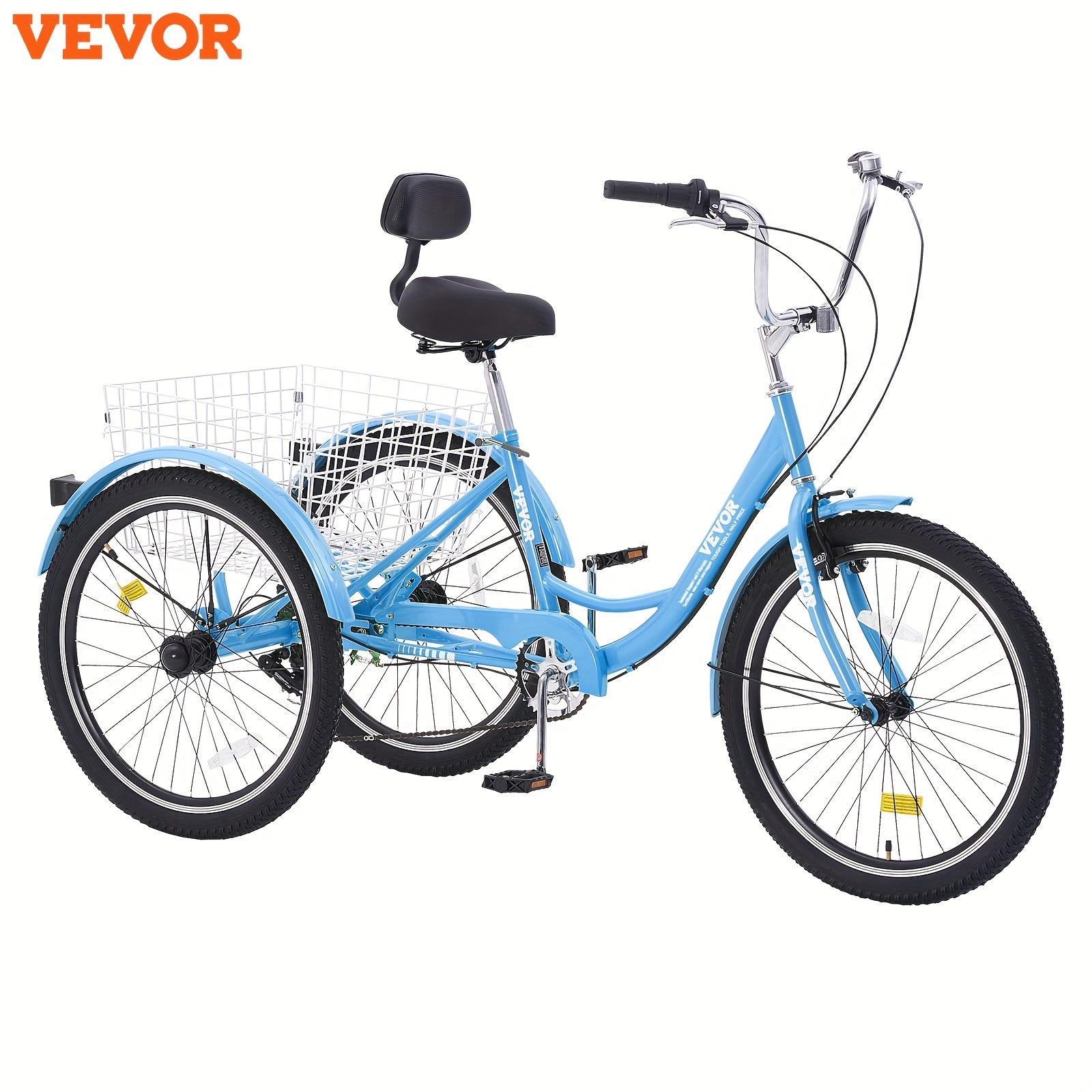 3 Wheel Adult Tricycles Bike 7 Speed Trike Bicycle - Temu