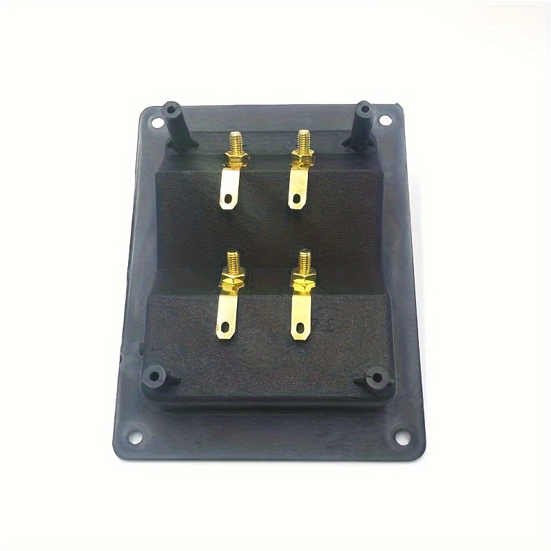 Abs Material 4 position Speaker Terminal Box Pure Copper - Temu Malaysia
