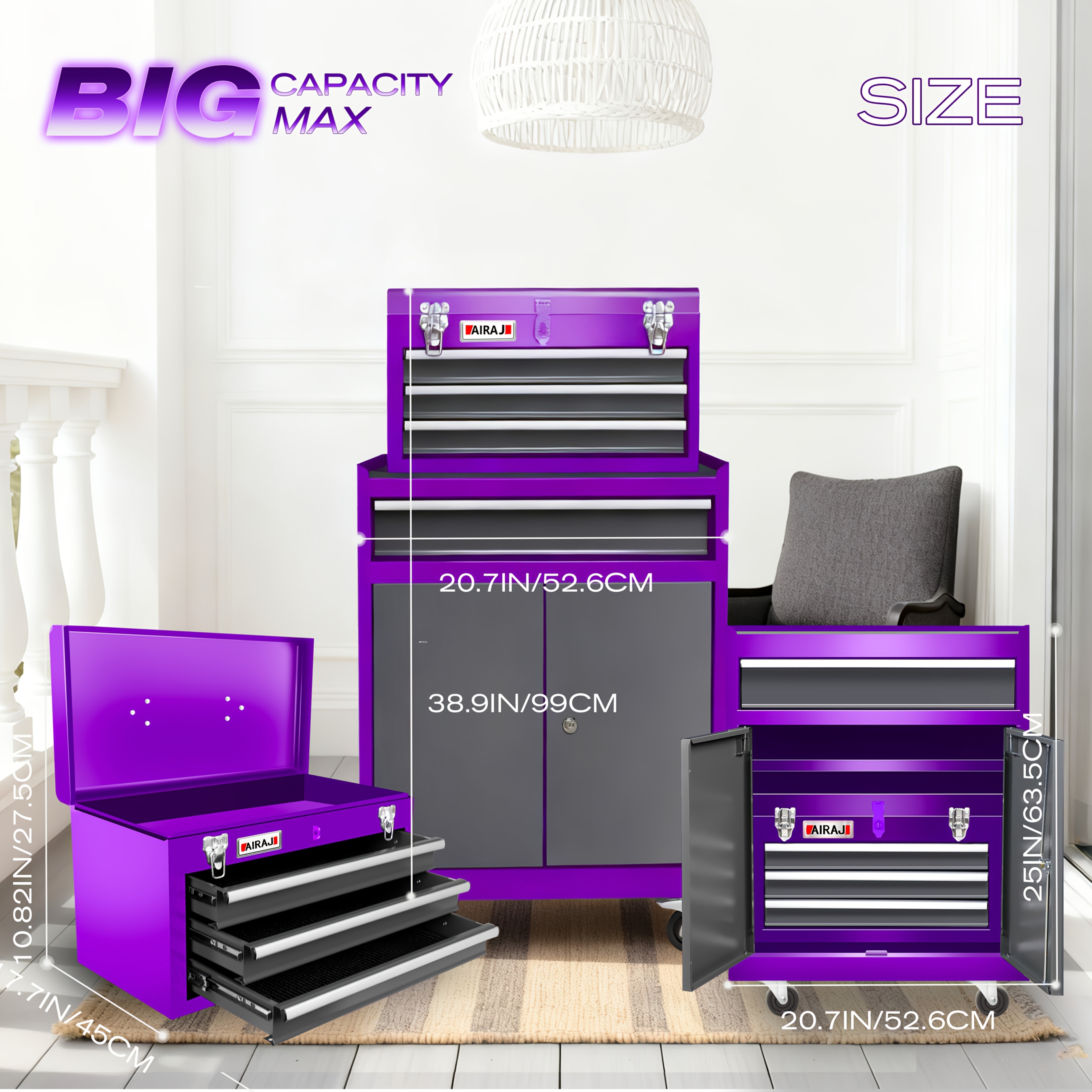 tool boxes sold on Temu United States