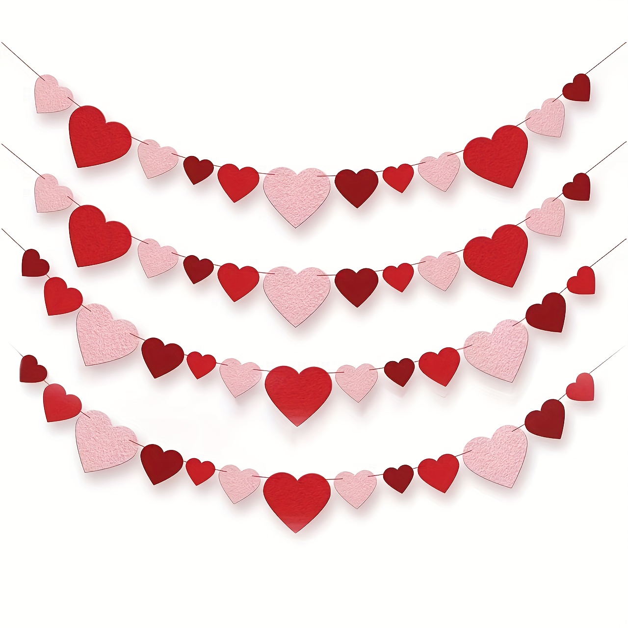 valentines day decorations sold on Temu United States