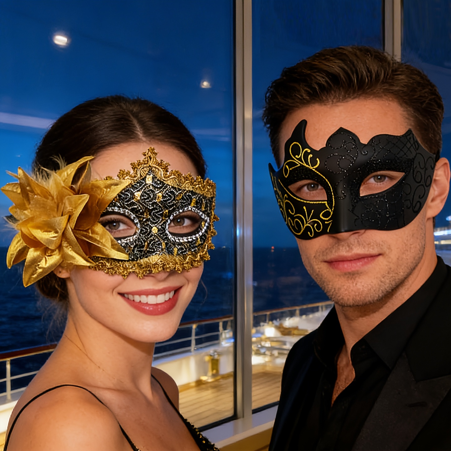 masquerade party mask sold on Temu United States