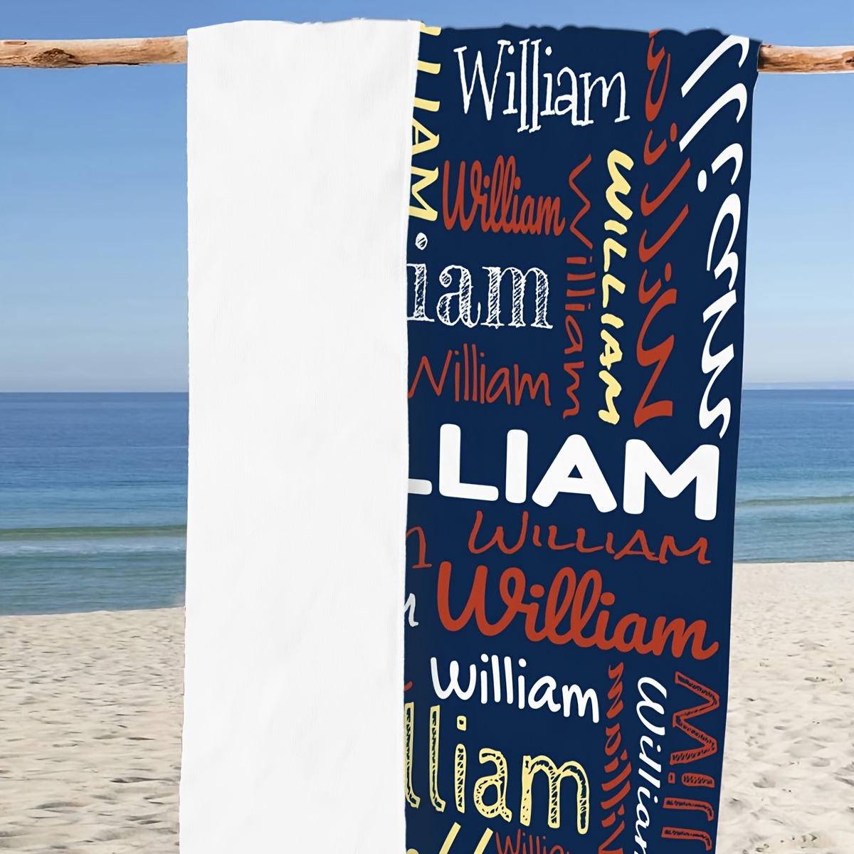 Customized Beach Towel Absorbent Quick Drying Beach Towel - Temu United ...