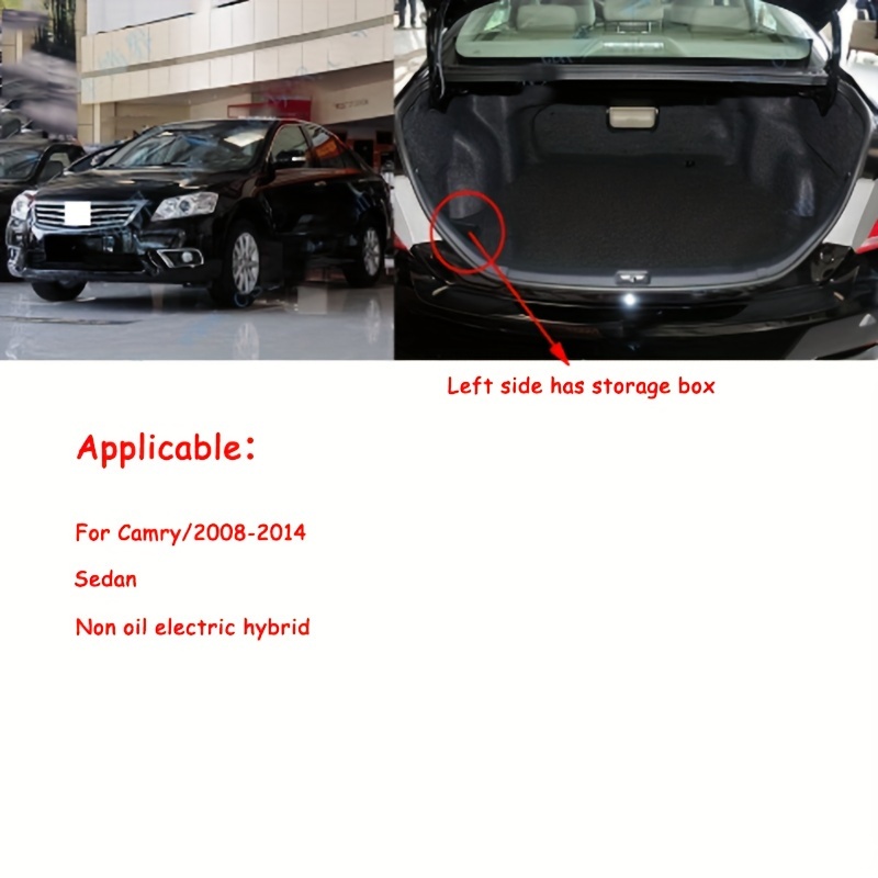 Car Trunk Mat Toyota Camry 2008 2014 Pu Leather Waterproof - Temu Canada