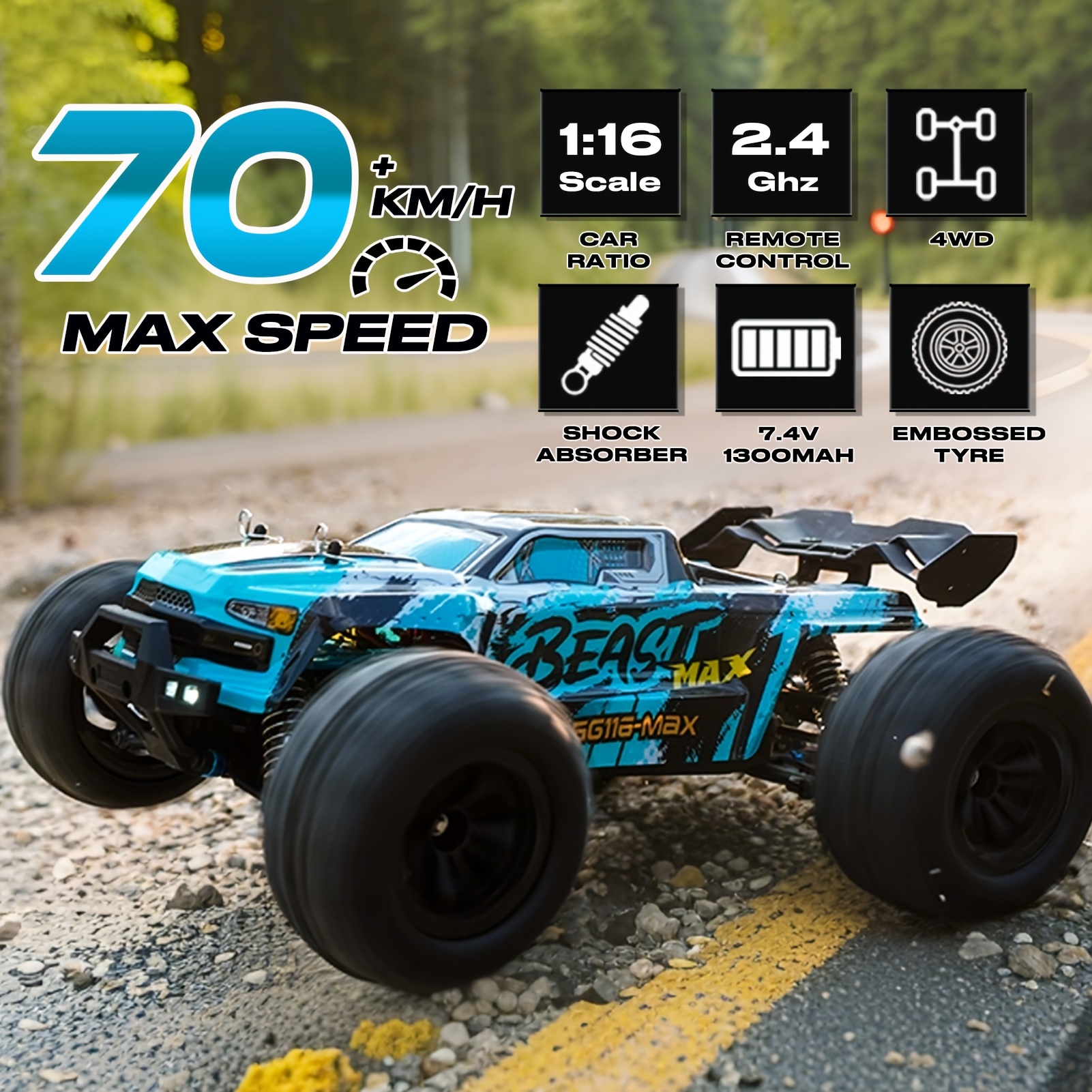rc cars sold on Temu United States