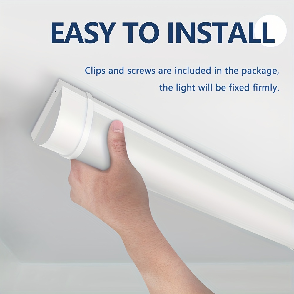 Led Tube Light Shop Light Workbench Garage Ceiling - Temu