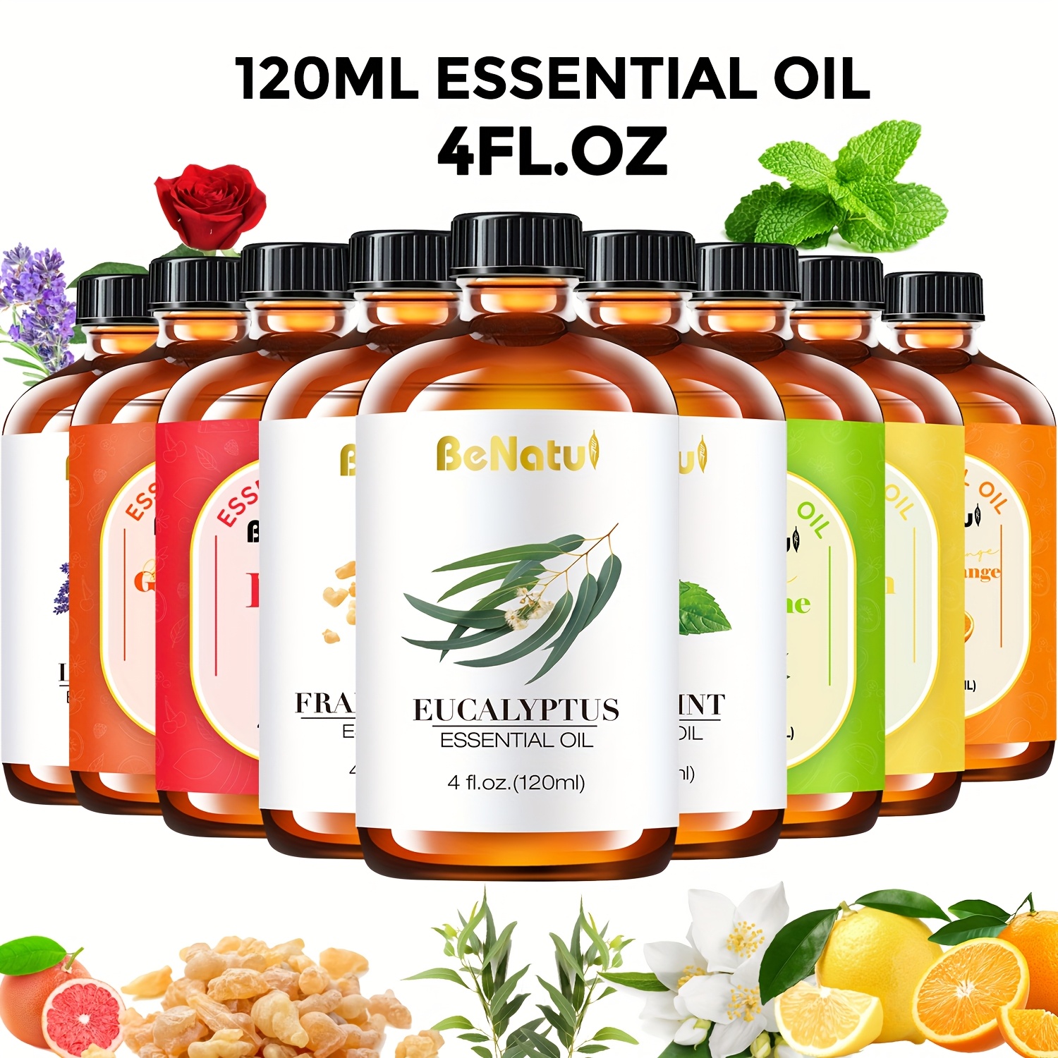 essential oil sold on Temu United States