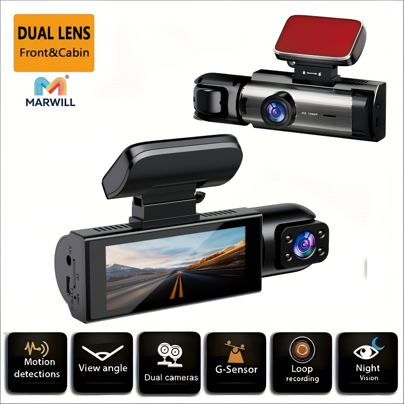 car dash cameras sold on Temu United States