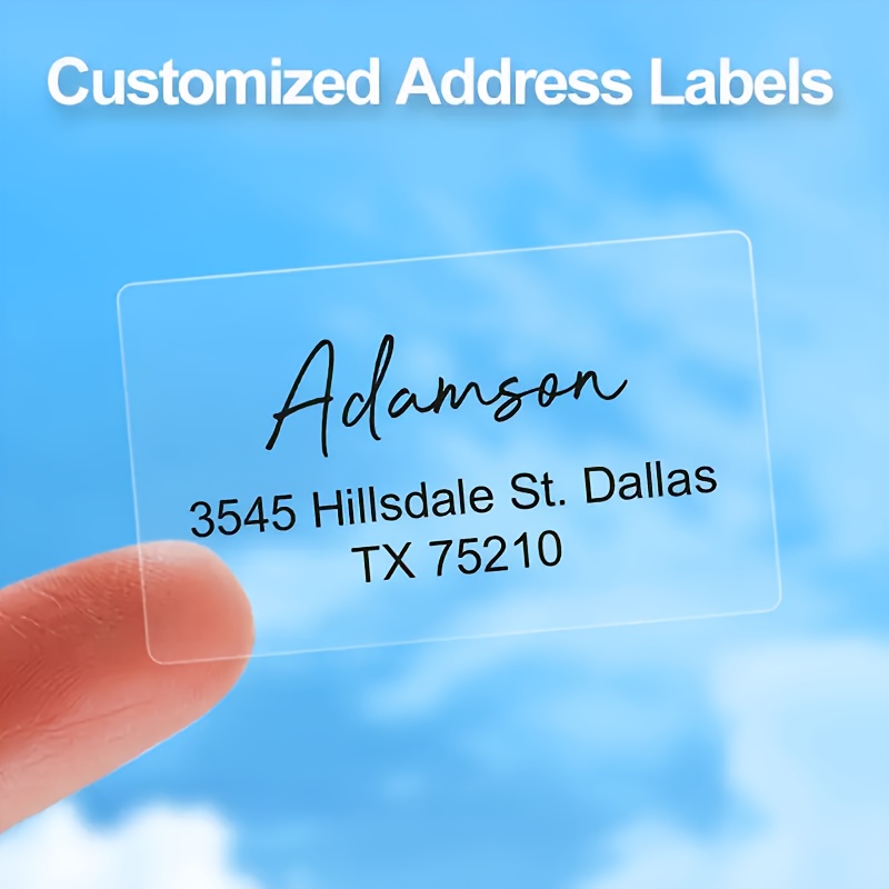 Self Addressed Mailing Labels