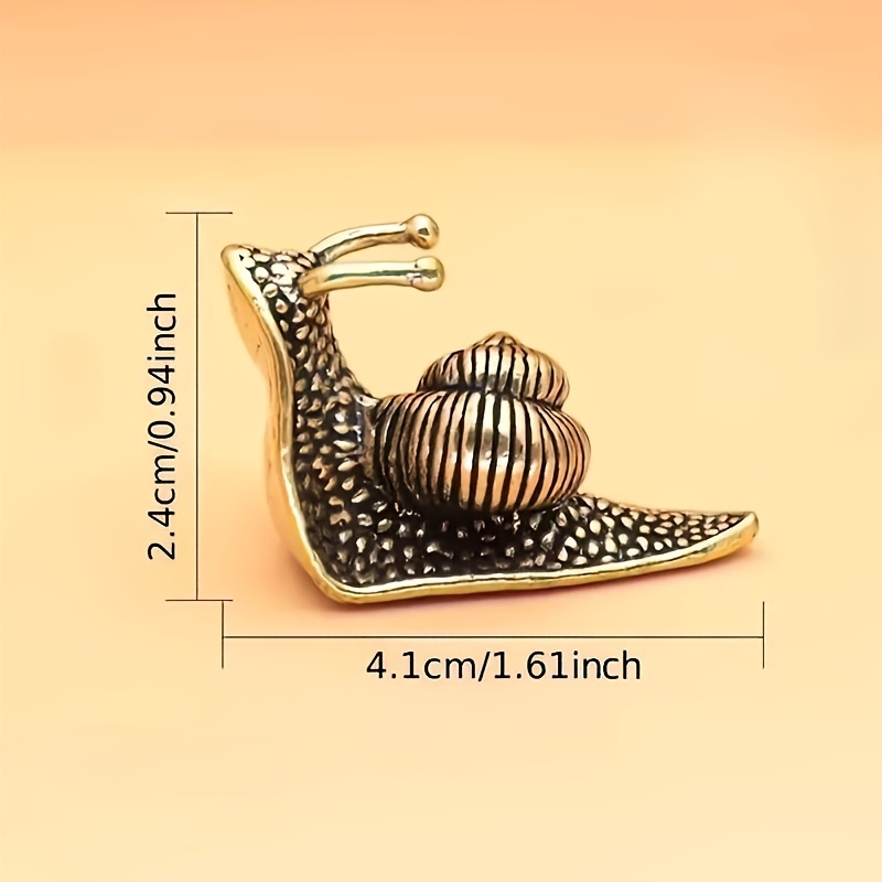 Brass Snail Statue Art Deco Style Wedding Outdoor Garden - Temu United ...