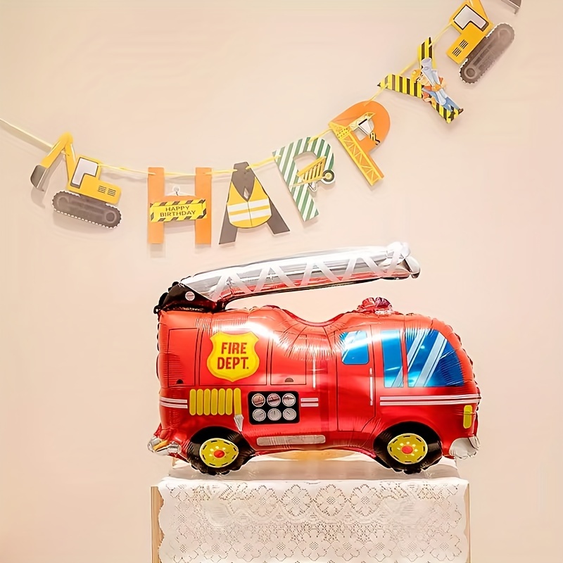 3-pack Large Transportation Birthday Party Decorations Aluminum Foil ...