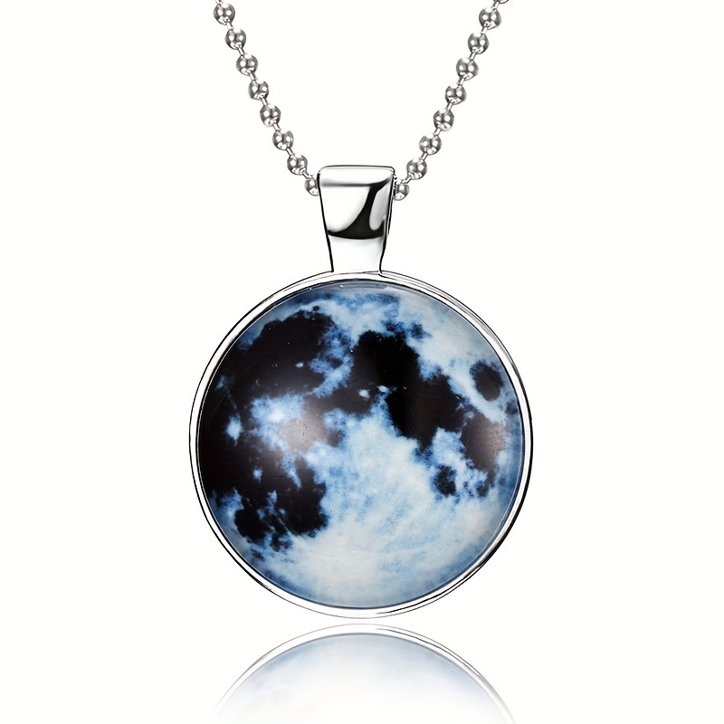 Moon Necklace Luminous Magic Fairy Necklace In Dark Women - Temu United ...