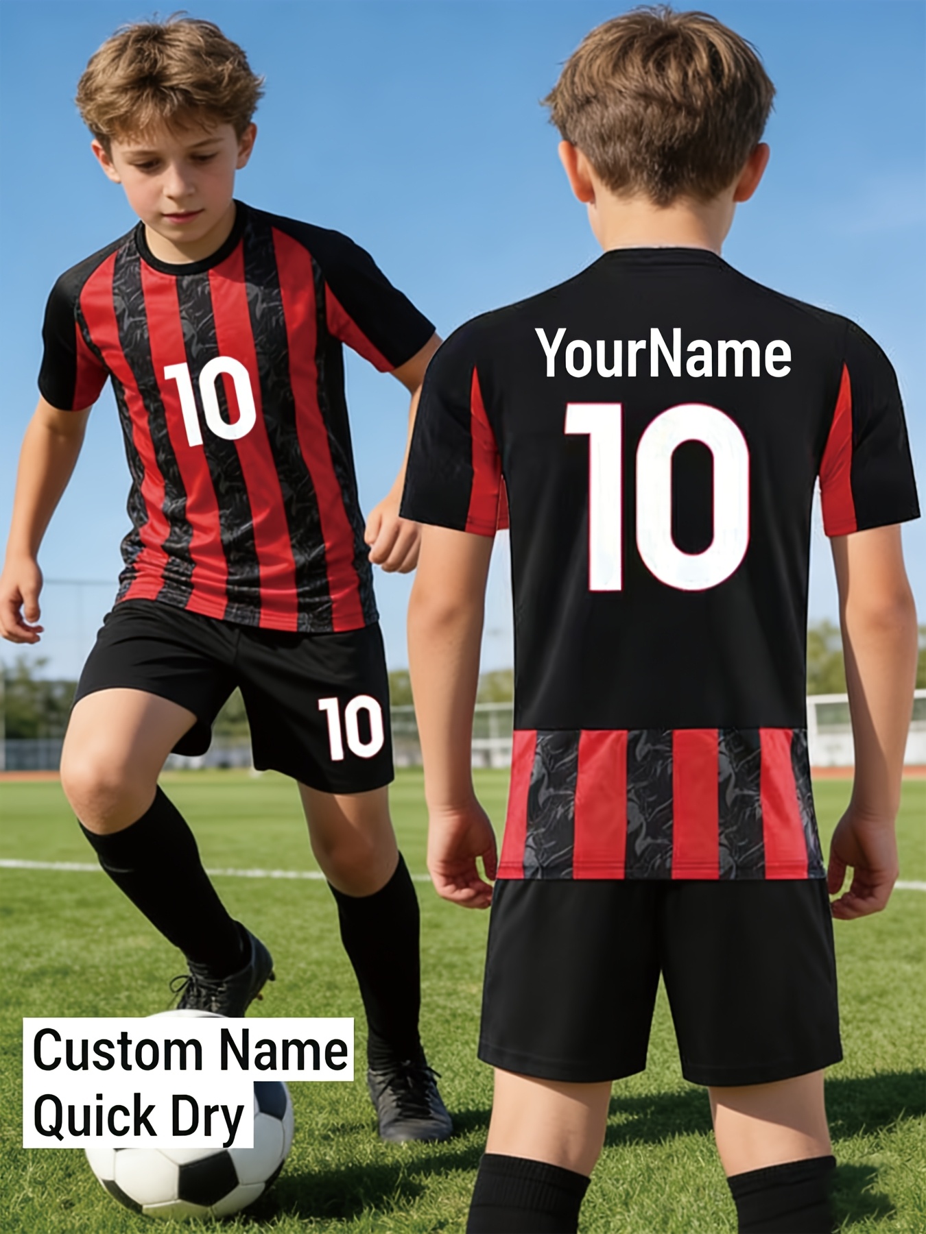 football kit kids sold on Temu Australia