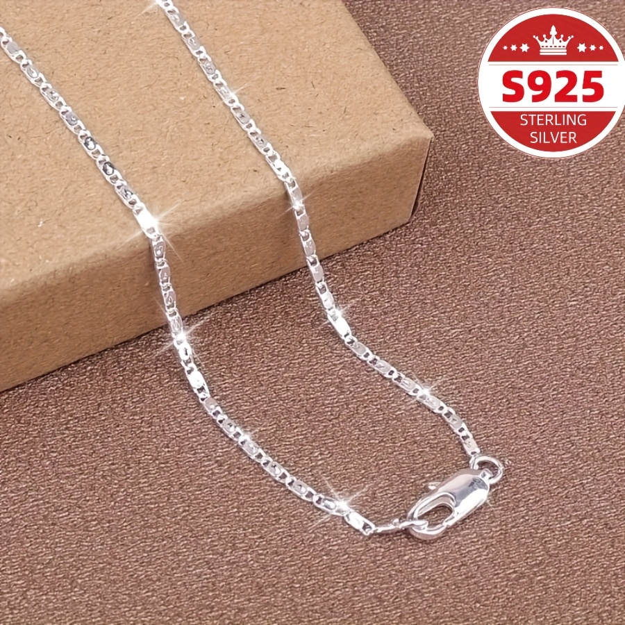 silver chains sold on Temu United States