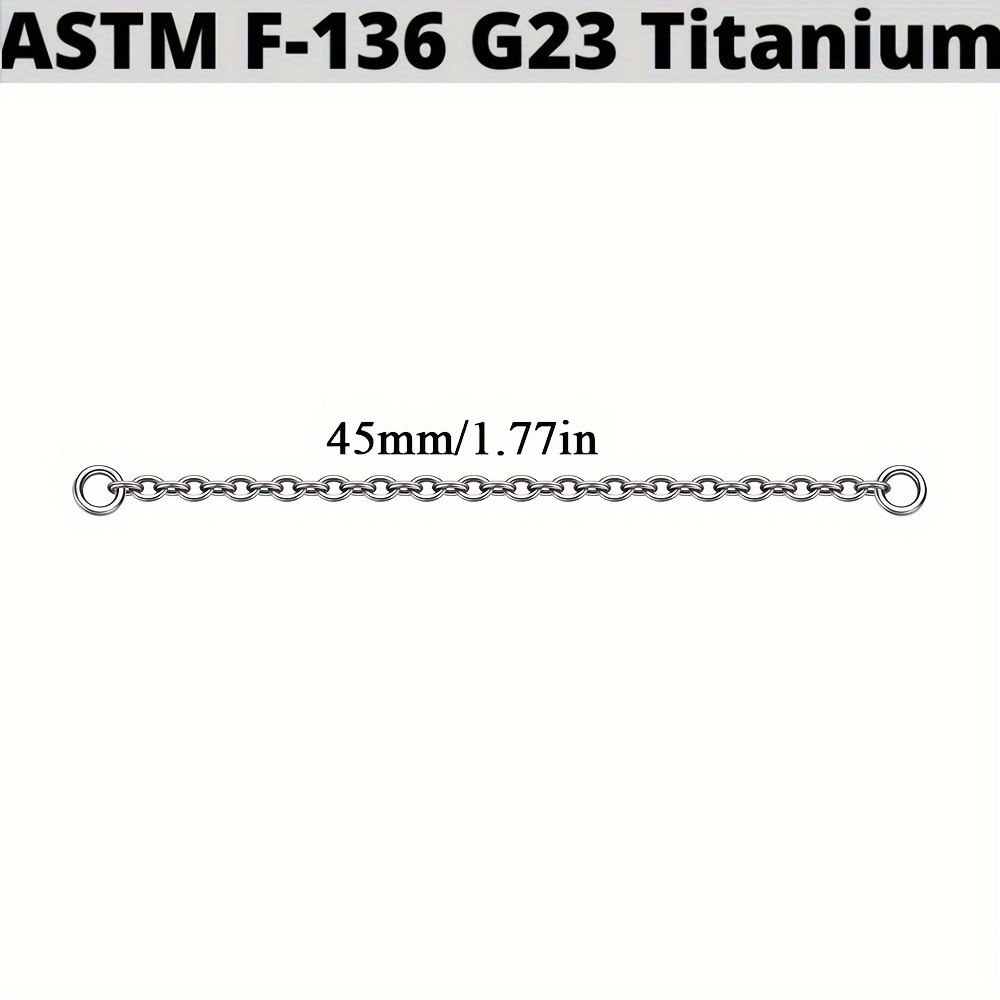 Minimalist Dangle G23 Solid Titanium Cartilage Earrings Stud - Temu ...