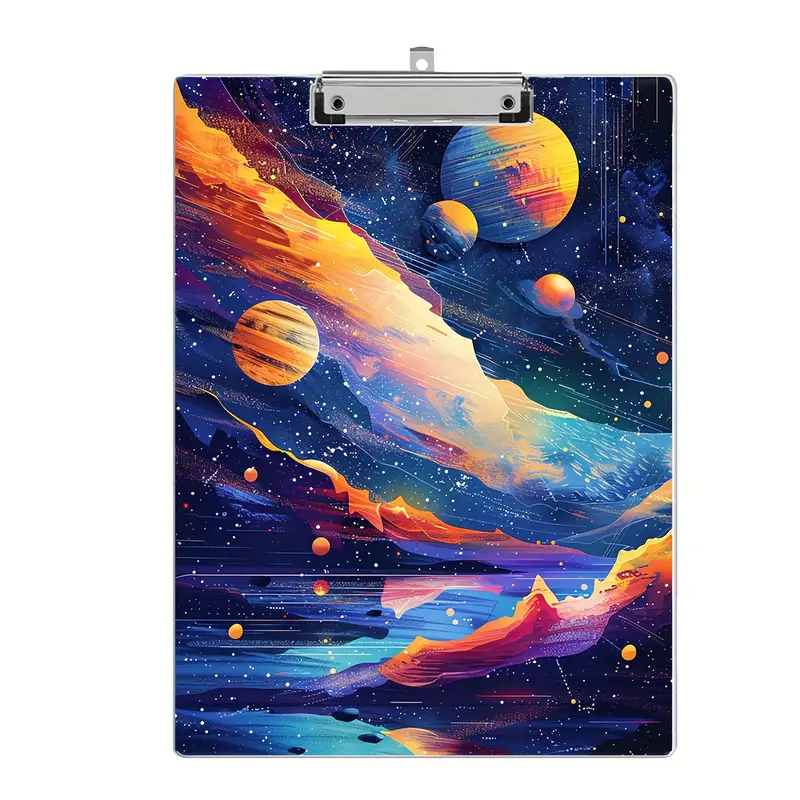 1pc 쓰기 보드 쓰기 보드 아크릴 폴더 부목 A4 보드 데이터 폴더 데이터 책 작업 문구 학생 용품 시험 Temu