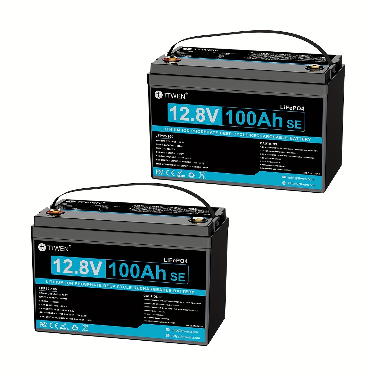 lithium batteries sold on Temu United States