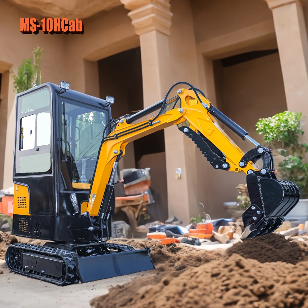 mini excavator sold on Temu United States