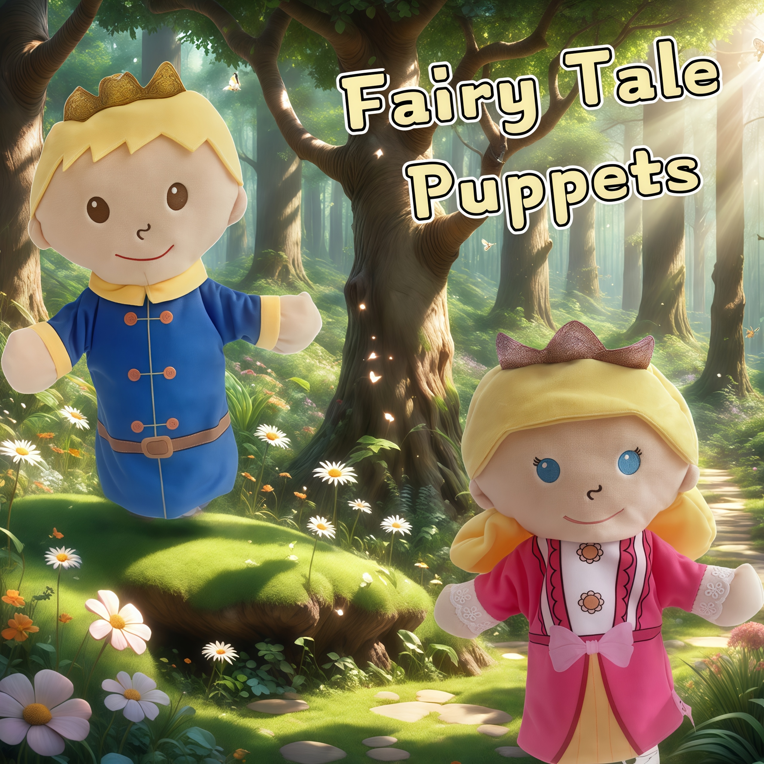 fairy tale puppets - Ghana