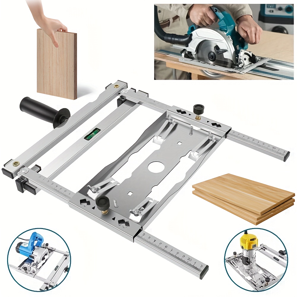 Circular Saw Track Guide Aluminum Alloy Circular Saw Track Woodworking ...