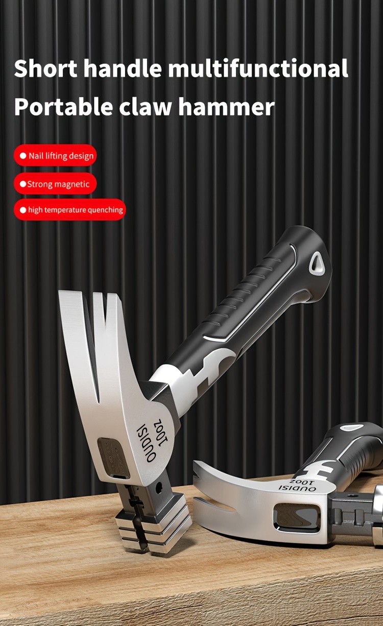 Miniature Claw Hammer Carpentry Mace Top Magnetic Suction - Temu