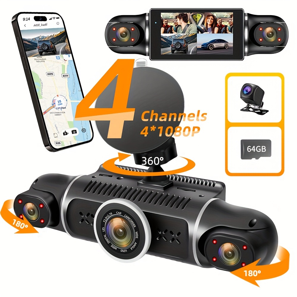 dash cameras sold on Temu United States
