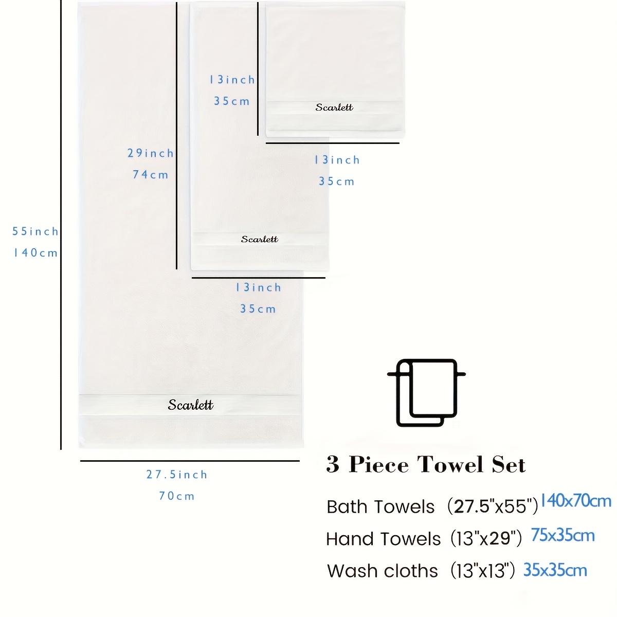 Towel Sizes And Names Explained Towel Sizes And Names Towel Size Guide ...