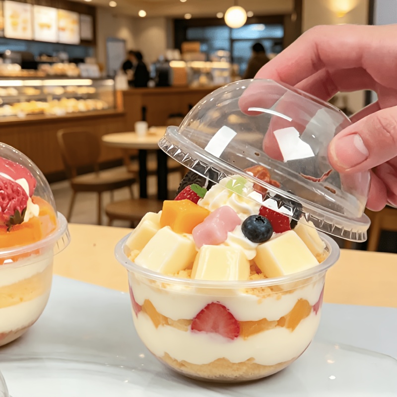 plastic cups dessert sold on Temu United States