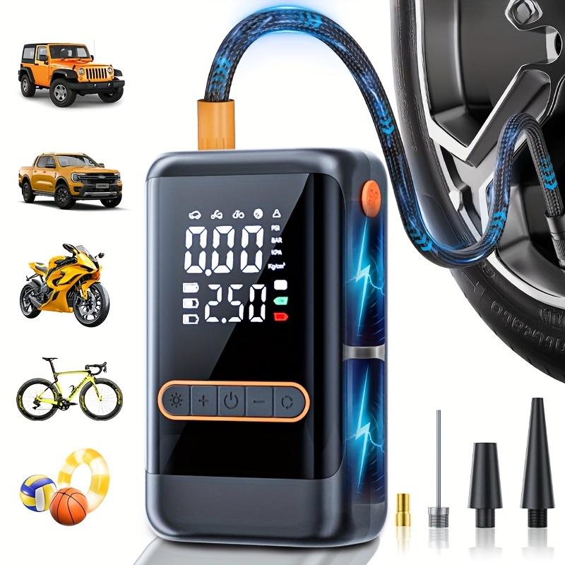 Mobile Air Pump For Car Tires Bullseye Pro Portable Air Compressor 150 ...