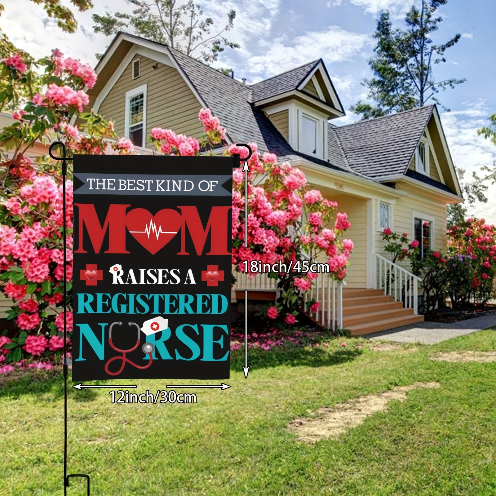 day garden flag best kind mom raises a - {region_name}