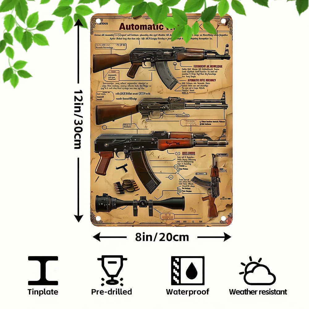 Ak Infographic Metal Aluminum - Temu