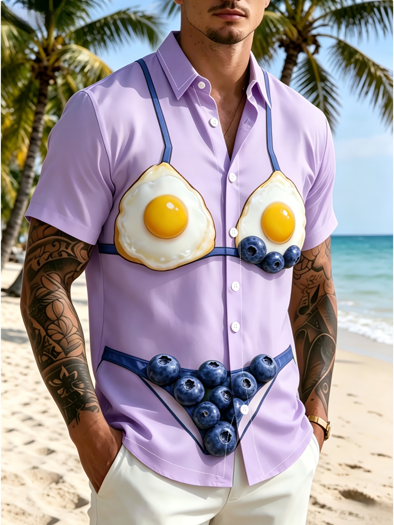 bikini shirts funny sold on Temu United States