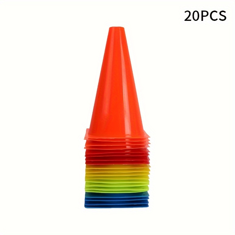 10/15/20/25/30pcs Plastic Training Cones, Football Speed And Agility ...